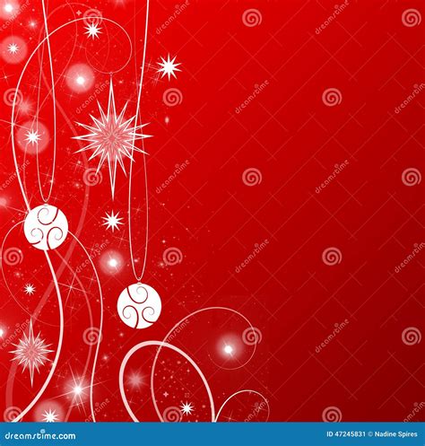 Red Christmas Theme Stock Photo Image 47245831