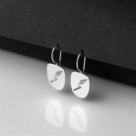 Hermes Symbol On Handcrafted Silver Pendant With Chain