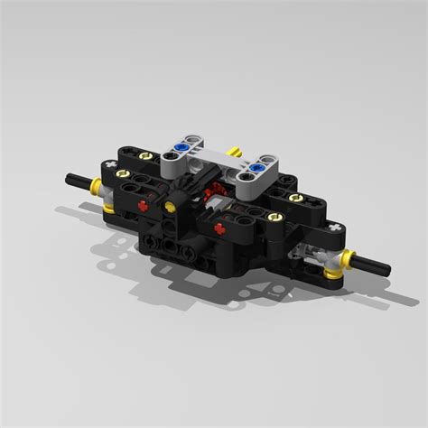 Lego Moc Front Wheel Drive Fwd By Twooosim Rebrickable Build With Lego