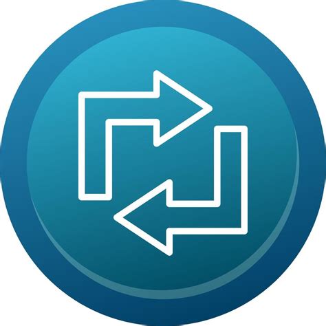 Refresh Line Button 50086718 Vector Art At Vecteezy