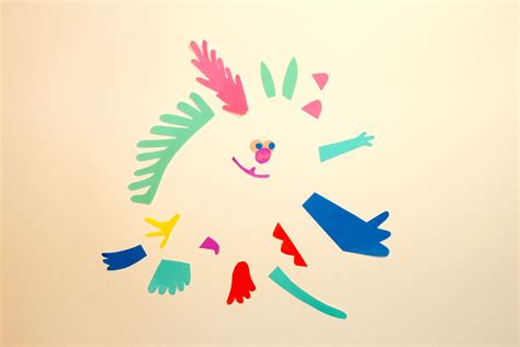 Class101 정답은 없어요 자유롭게 오리고 붙여 완성하는 색종이 아트