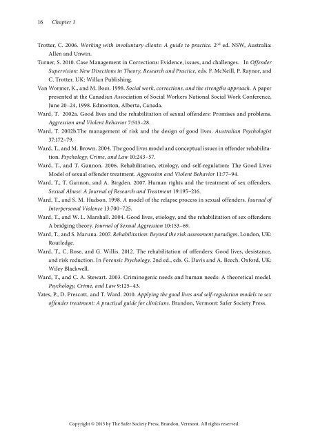 16 Chapter 1 Trotter C