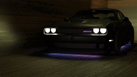 Hellcat Render 1 On Behance