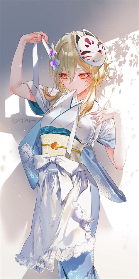 Lumine Genshin Impact Drawn By Pottsness Danbooru