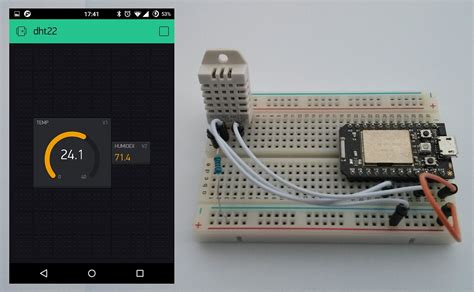 Temperature Humidity Monitor With Blynk And Particle Projects Made With Blynk Blynk Community