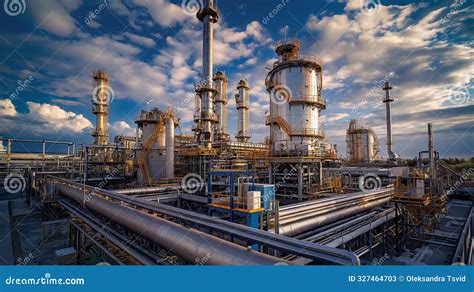 Fertilizer Production Facility With Chemical Reactors Storage Tanks