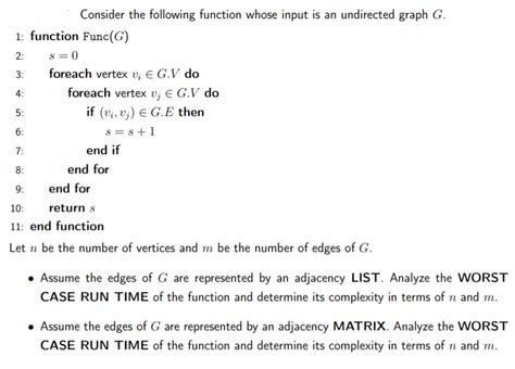 Solved 4 Consider The Following Function Whose Input Is An