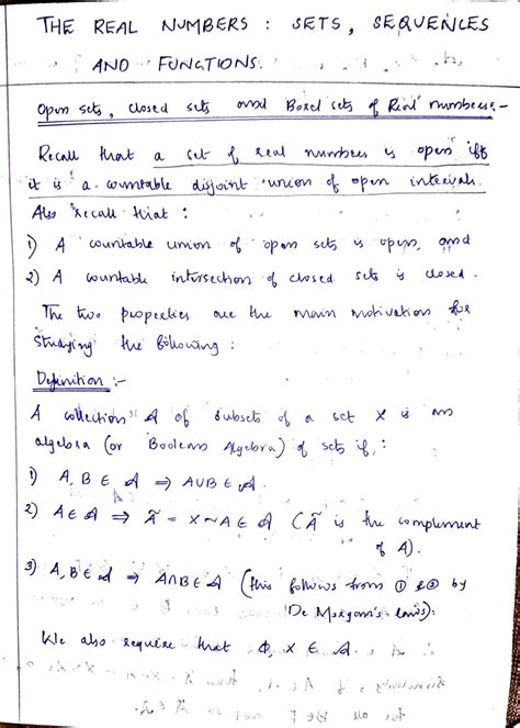 Real Analysis 2 Msc Maths Studocu