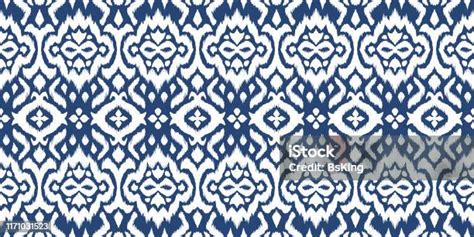 레이스 테두리 이캇 이킨 패턴 벡터 넥타이 는 줄무늬와 갈매기 프린트가 있는 시보리 프린트입니다 잉크 질감 일본어 배경입니다