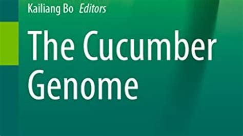 The Cucumber Genome Compendium Of Plant Genomes Now 9506 Off