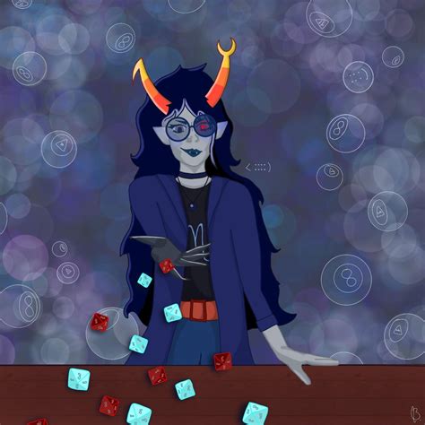 Vriska Fanart Cw Eyestrain Vriska Fanart I Made Rhomestuck
