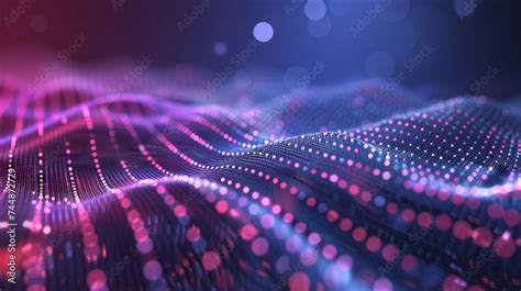 Big Data Visualization Showcasing Information Analytics With Abstract