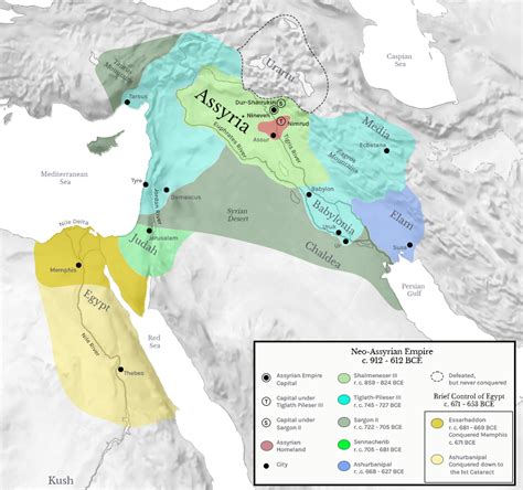 Neo Assyrian Empire C 912 612 Bce World History Encyclopedia