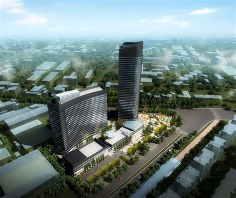 现代高层公建3dmax 模型下载 光辉城市