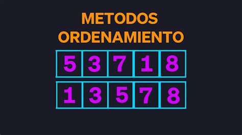 Métodos De Ordenamiento En Java