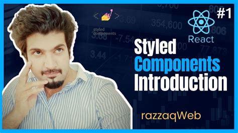React Styled Components 1 Introduction Youtube