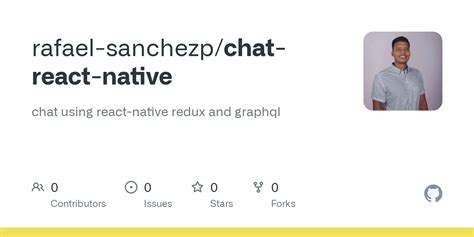 GitHub Rafael Sanchezp Chat React Native Chat Using React Native Redux And Graphql