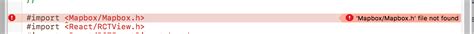 Mapboxmapboxh File Not Found · Issue 593 · Nitalianoreact Native Mapbox Gl · Github