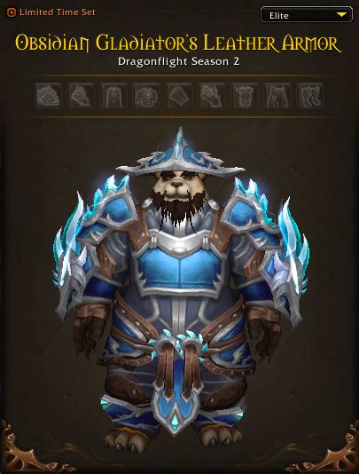 Monk Gladiator And Elite Pvp Sets In Dragonflight Season 2 News Icy