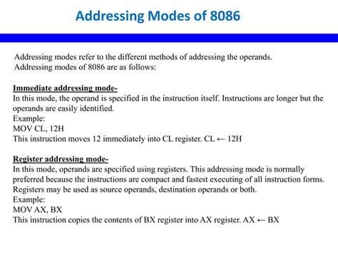 8086 Micro Processor And Mda 8086 Trainer Kit Ppt
