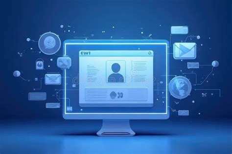 Enhanced Virtual Assistant Platform Stock Illustration Illustration