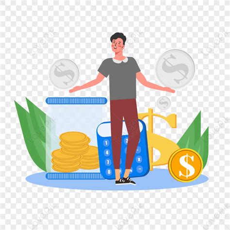 만화 골드 코인 도구 금융 경제 문자 클립 아트 돈 일러스트 로고 일러스트현금통신 Png 일러스트 무료 다운로드 Lovepik