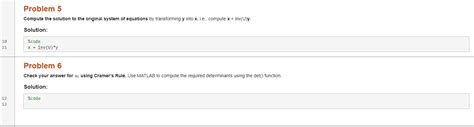 Solved This Assignment Is Done In Matlabs And Im Stuck On
