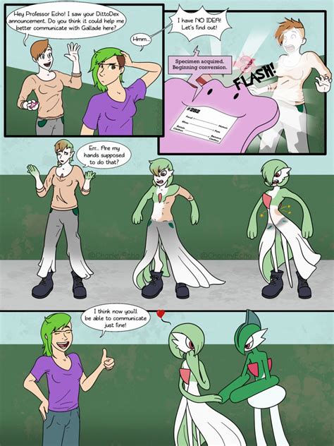 Gallade And Gardevoir Human