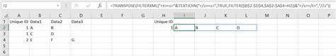 converting cells from multiple rows and columns to one row r excel