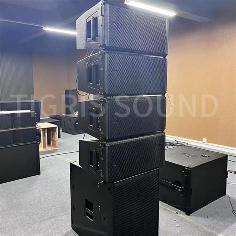 Hdl 30 A Dual 10 Inch Active Two Way Line Array Speakers Sound System Stage Professional Audio