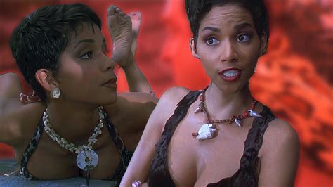 Halle Berry Reacts To Scenes From One Of Her First Big Film Roles In