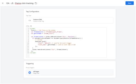 Tracking Iframe Interactions Using Gtm