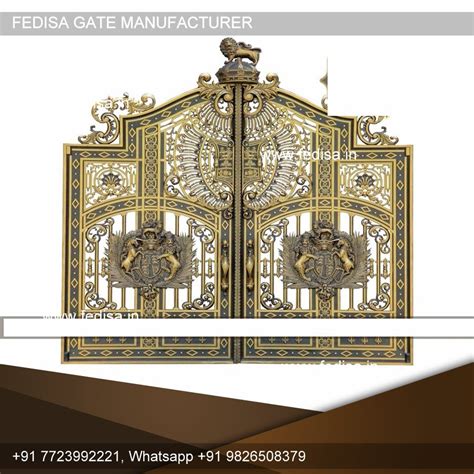 Main Gate For House Modern House With Gate Cast Iron Gate Design Pipe