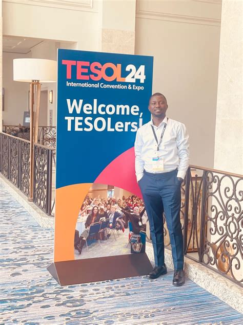 Victor Olaleye On Linkedin Tesol2024 Professionaldevelopment Englishlanguageteaching