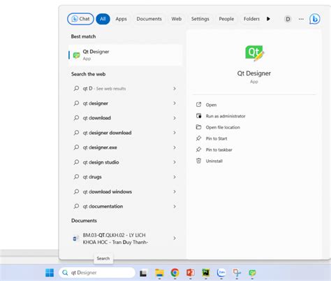 Bài 1 Cài đặt Và Sử Dụng Python Qt Designer Trần Duy Thanh