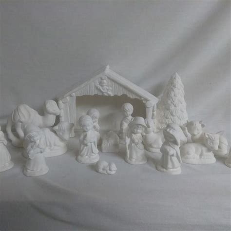 Cute Nativity Set Etsy