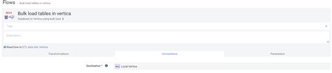 Extract Transform And Load Data In Vertica Etlworks Support