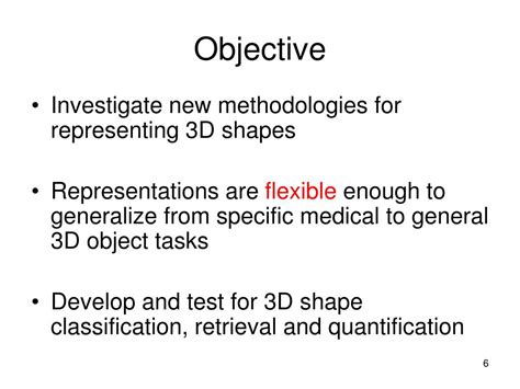 ppt 3d shape analysis for quantification classification and