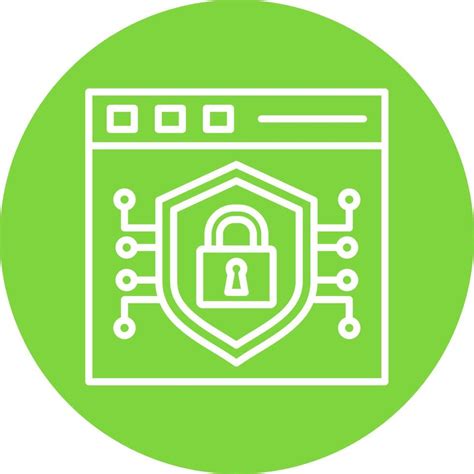 Secure Browser Multi Color Circle Icon 43623520 Vector Art At Vecteezy