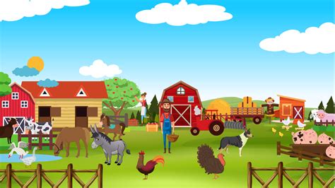 The Farm Ferma Carte De Colorat Global Learning Ro