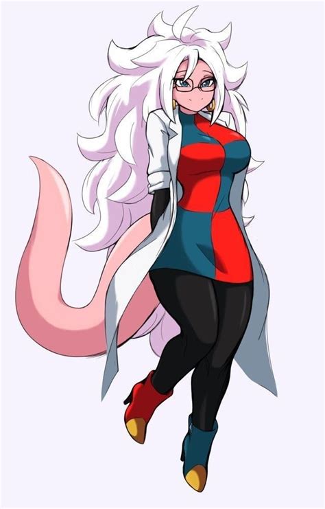 Majin Android 21 Dragon Ball Super Art Dragon Ball Artwork Dragon Ball Gt Cute Anime