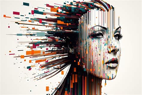 Abstract Concept Of A Database Population Illustration Design And Science Futuristic Generative