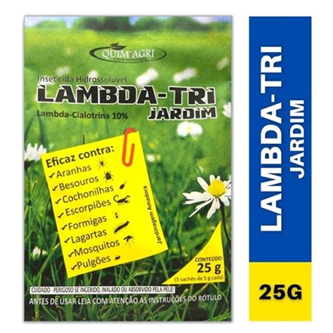 Lambda Tri Jardim 25g Mata Escorpião Aranha Formiga Pulgoes Shopee Brasil
