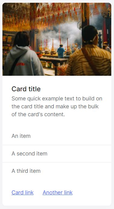 Card Component ABP Documentation