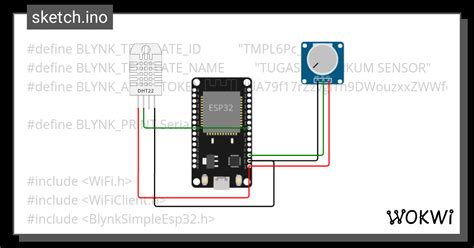 Tugas Praktikum Sensor Wokwi Esp32 Stm32 Arduino Simulator