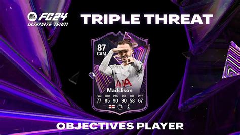 Ea Fc James Maddison Triple Threat Objectives Fifaultimateteam It Uk