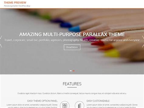 20 Parallax Wordpress Theme Free Download Themehunk