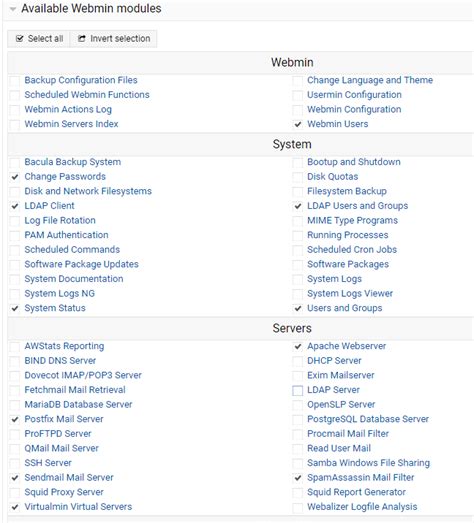 setup user admins virtualmin virtualmin community