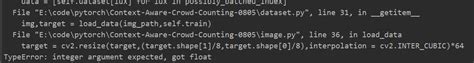 Can Context Aware Crowd Counting 复现过程记录 Csdn博客