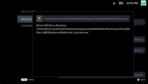 Steam Shortcuts Are Not Linked Correctly To The Launcher Executables · Issue 38 · Moraroy